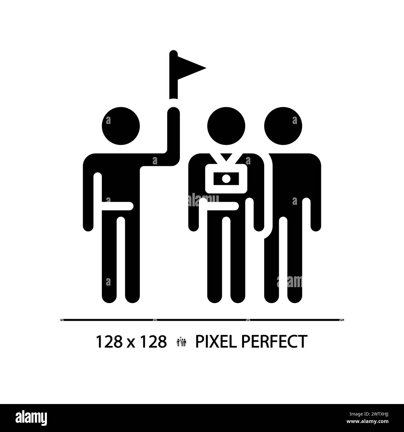 Touristic trip group Black and White Stock Photos & Images - Alamy