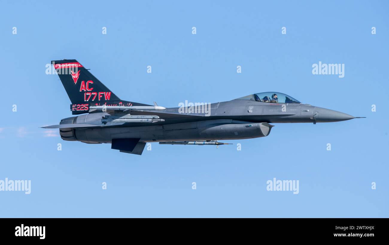 U.S. Air Force Col. Derek B. Routt, 177th Fighter Wing commander ...