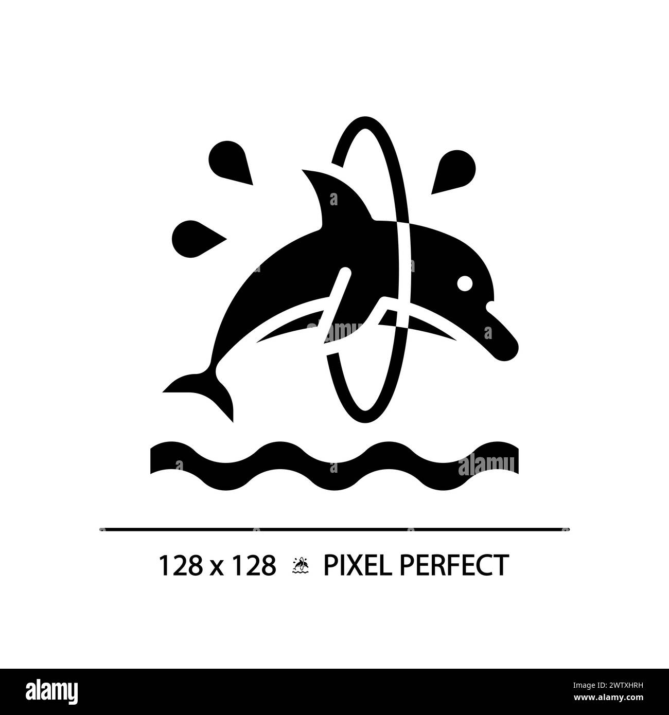 Pixel dolphin hi-res stock photography and images - Alamy