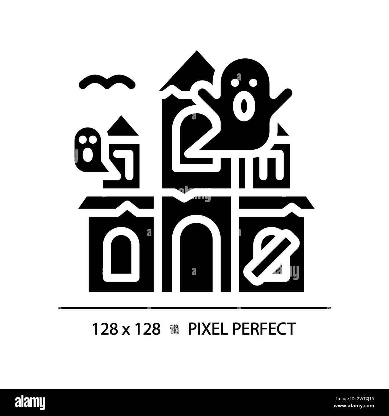 Pixel art castle hi-res stock photography and images - Alamy