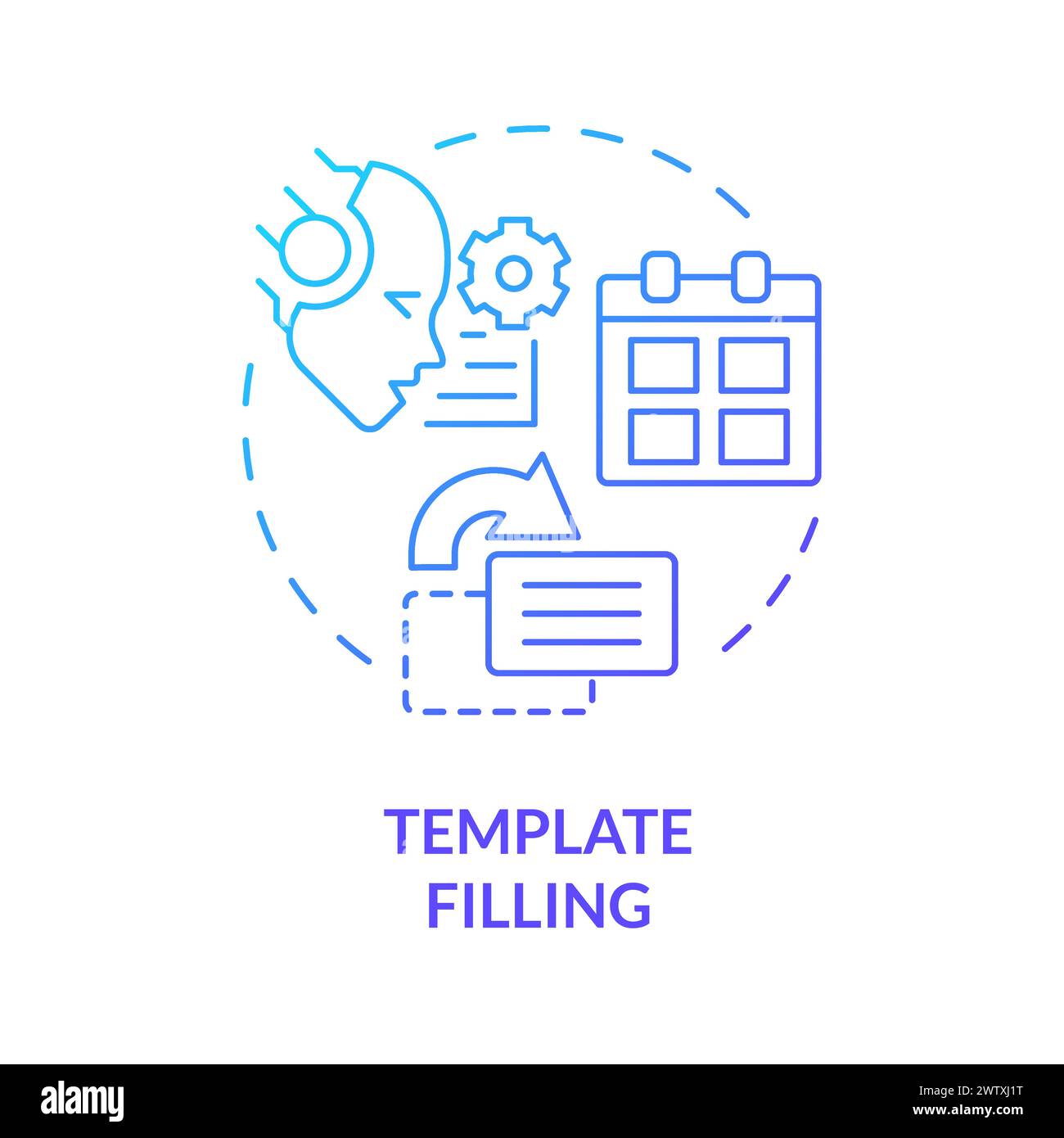 Prompt template hi-res stock photography and images - Alamy