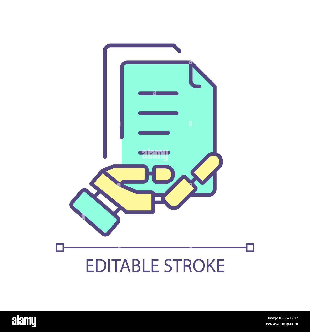 Ai document Stock Vector Images - Alamy