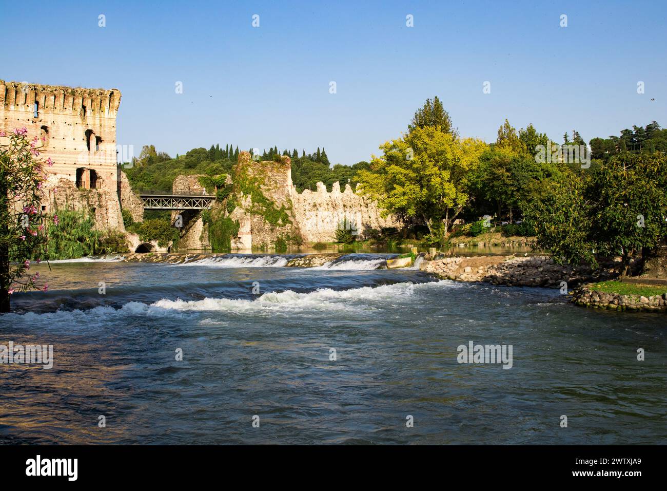 The charming village of Borgetto sul Mincio, Italy Stock Photo - Alamy