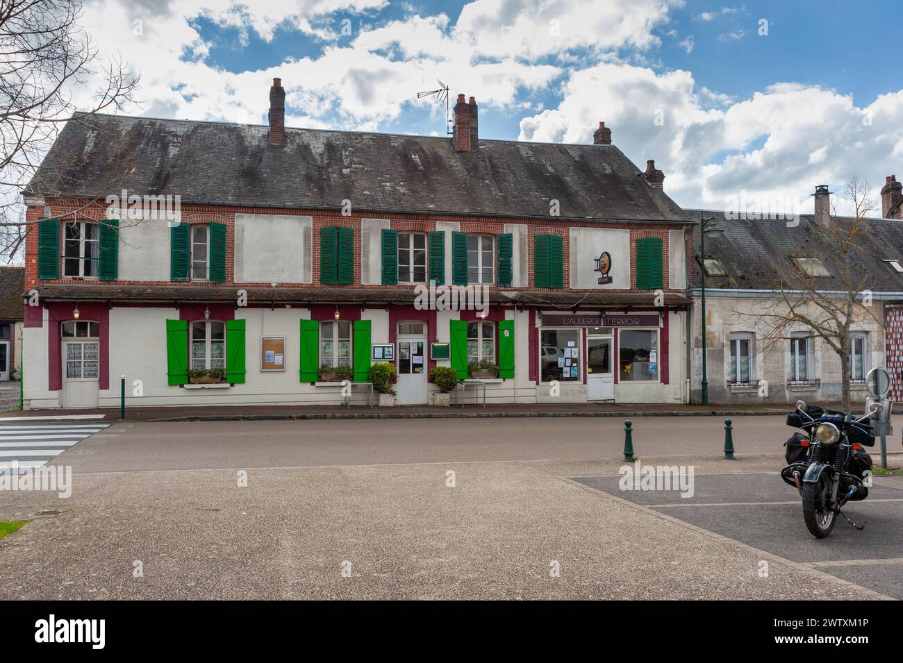 Douchy Montcorbon, France. 19th Mar, 2024. "Auberge du Terroir" or ...