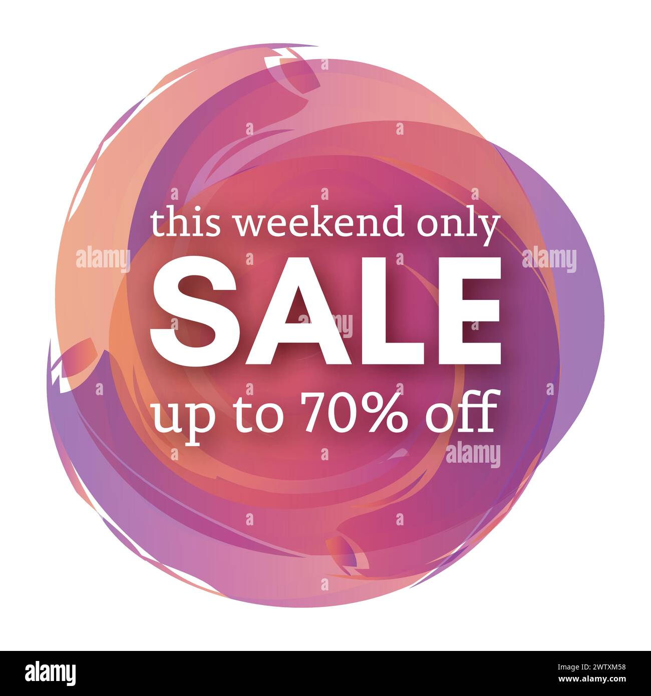 Over only sign Cut Out Stock Images & Pictures - Alamy