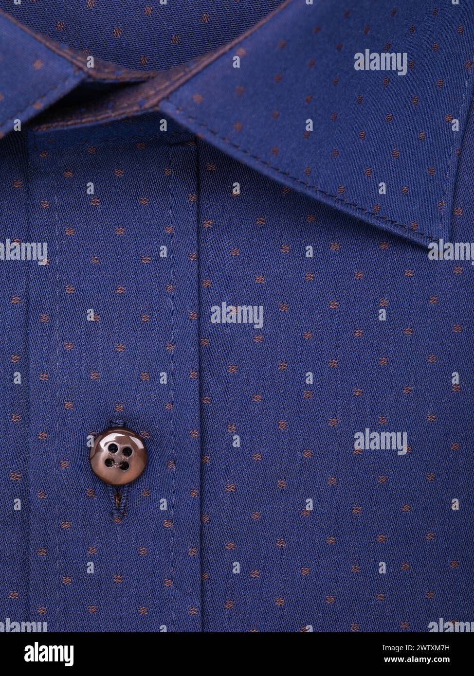 Blue pattern shirt hi-res stock photography and images - Alamy