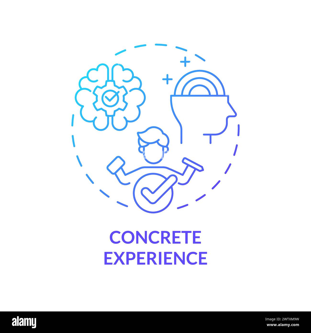 Concrete experience Stock Vector Images - Alamy