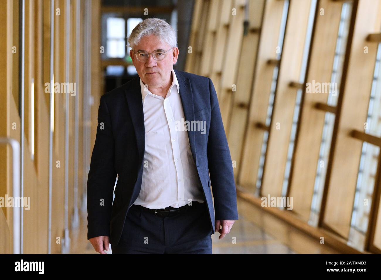 Edinburgh Scotland, UK 19 March 2024. Kenneth Gibson MSP at the ...