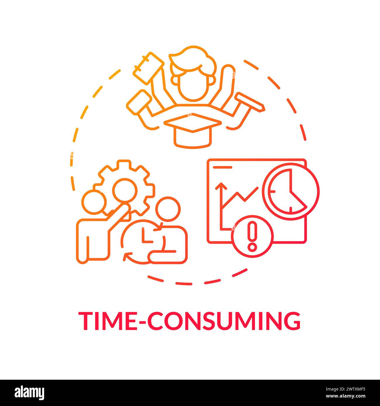 Time-consuming red gradient concept icon Stock Vector Image & Art - Alamy Time-consuming red gradient concept icon Stock Vector Image & Art - Alamy