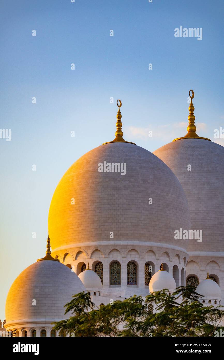 Shapes of Sheikh Zayed Grand Mosque Stock Photo - Alamy
