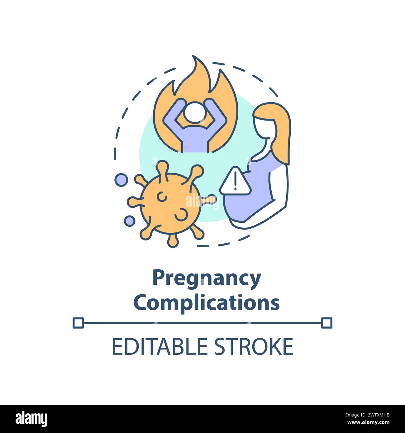 Complications sign hi-res stock photography and images - Alamy