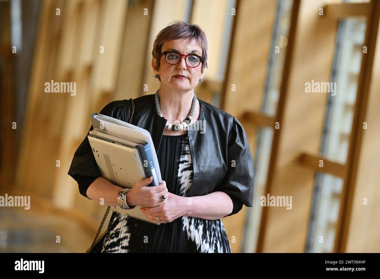 Edinburgh Scotland, UK 19 March 2024. Cabinet Secretary for Justice and ...