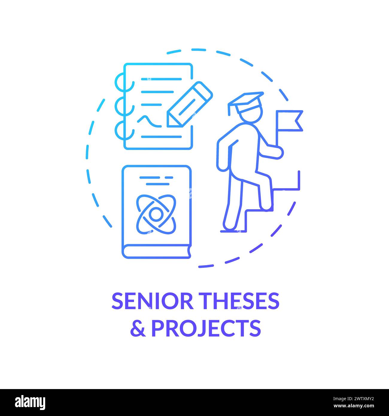 Senior capstone works Stock Vector Images - Alamy