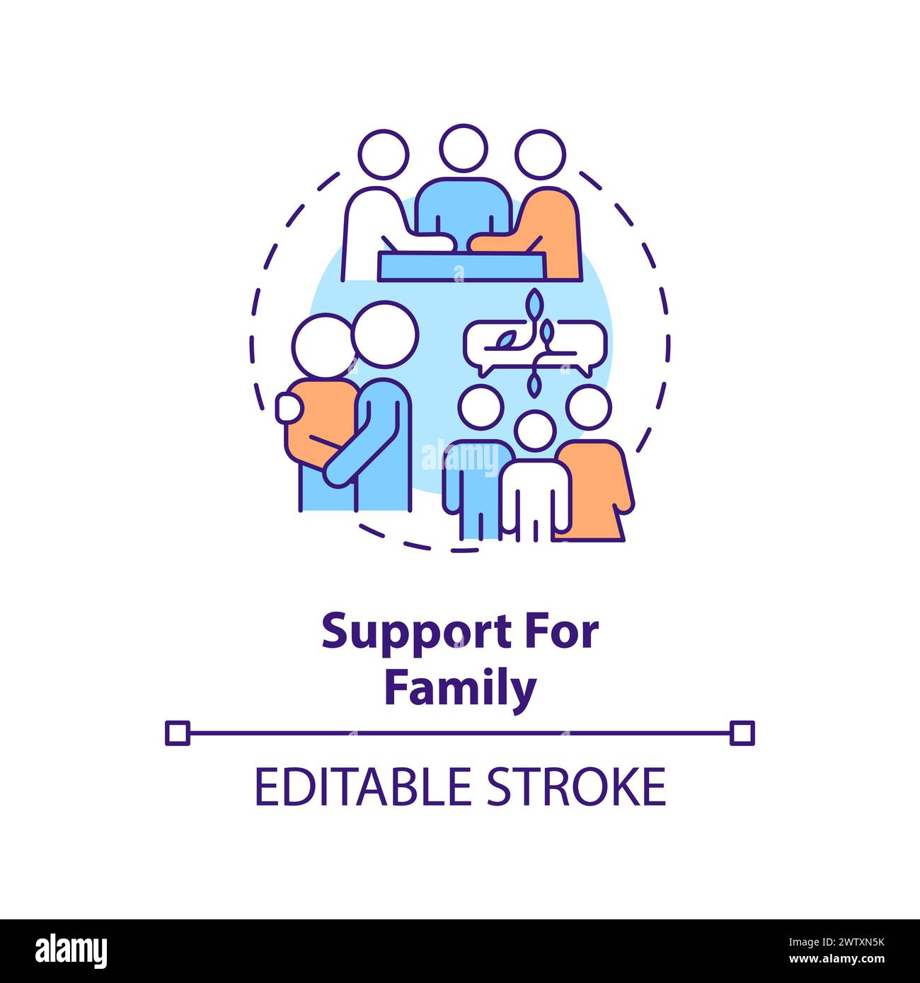 Holistic support Stock Vector Images - Alamy