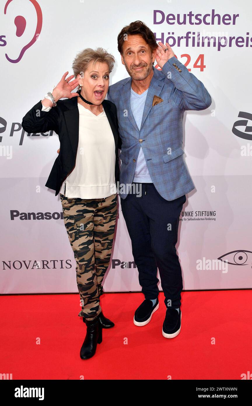 Tanja Schumann und Falk-Willy Wild bei der Verleihung des 22. Deutschen ...