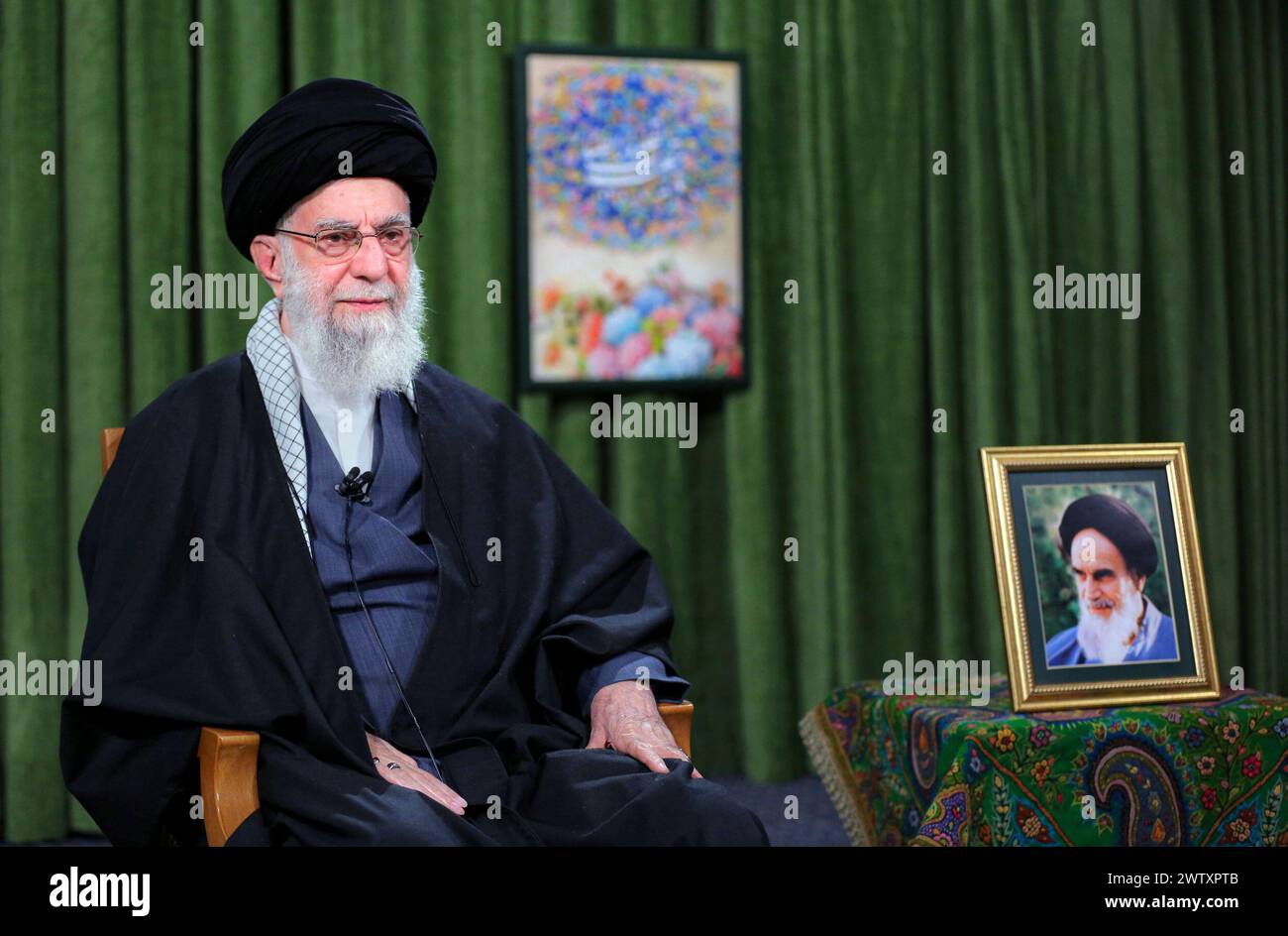 In this picture released on Wednesday, March 20, 2024 by the official ...