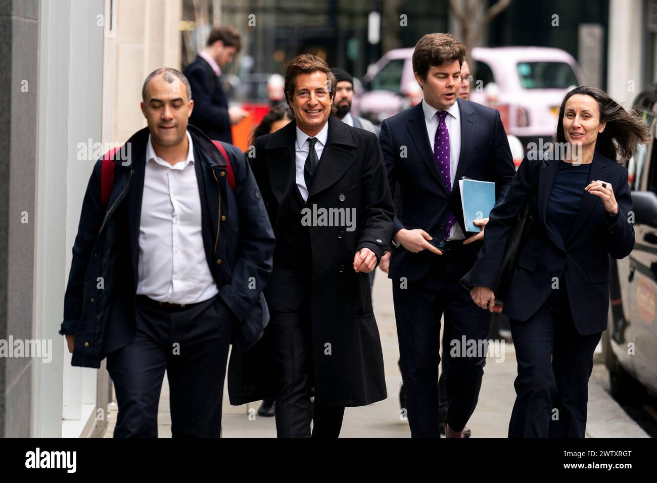 The Duke of Sussex's barrister, David Sherborne at the Rolls Buildings ...