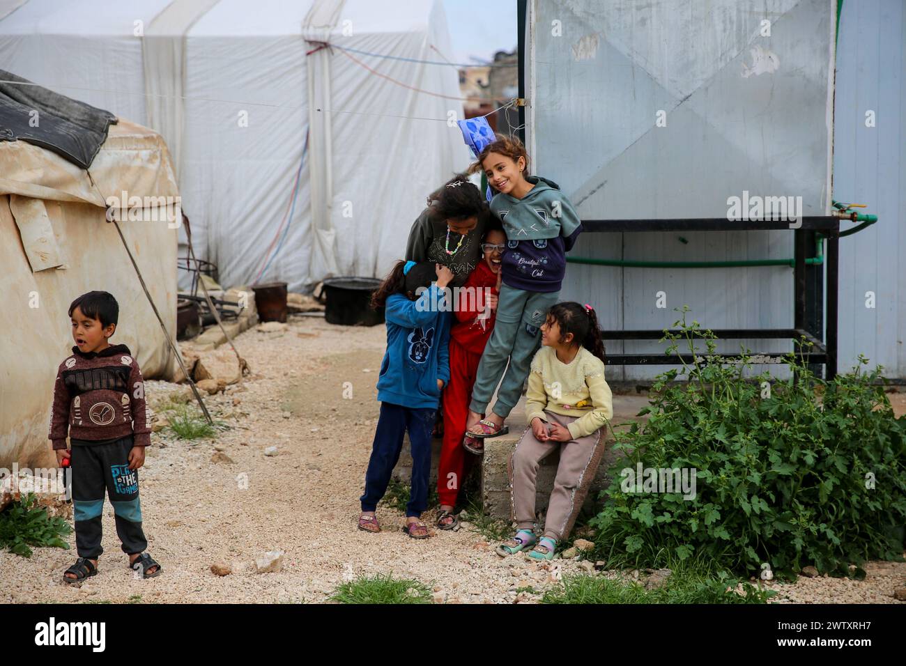 Sarmada, Idlib Governorate, Syrie. 19th Mar, 2024. Sarmada, Idlib ...