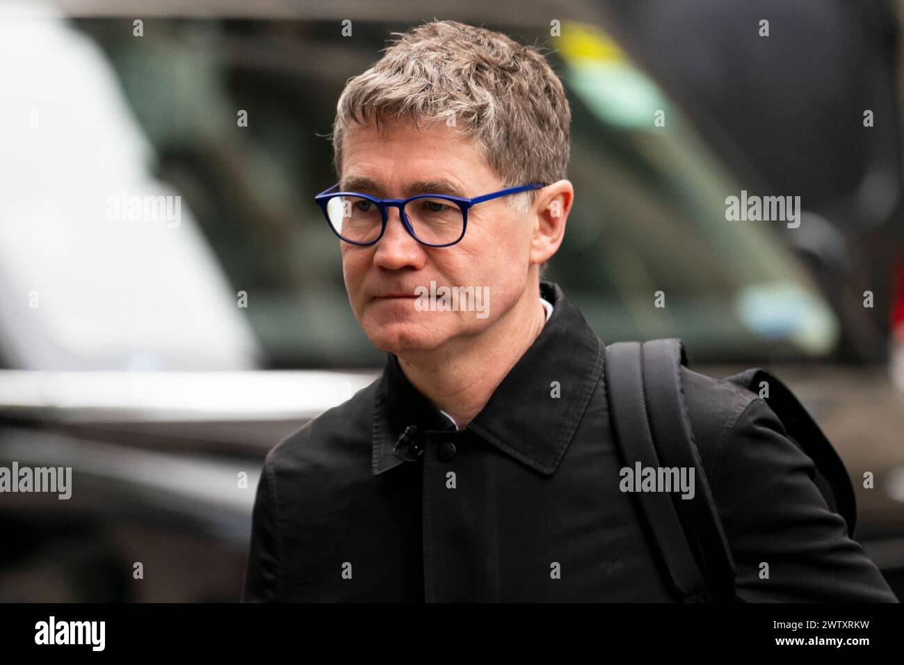 Graham Johnson at the Rolls Buildings, central London, for a hearing in ...