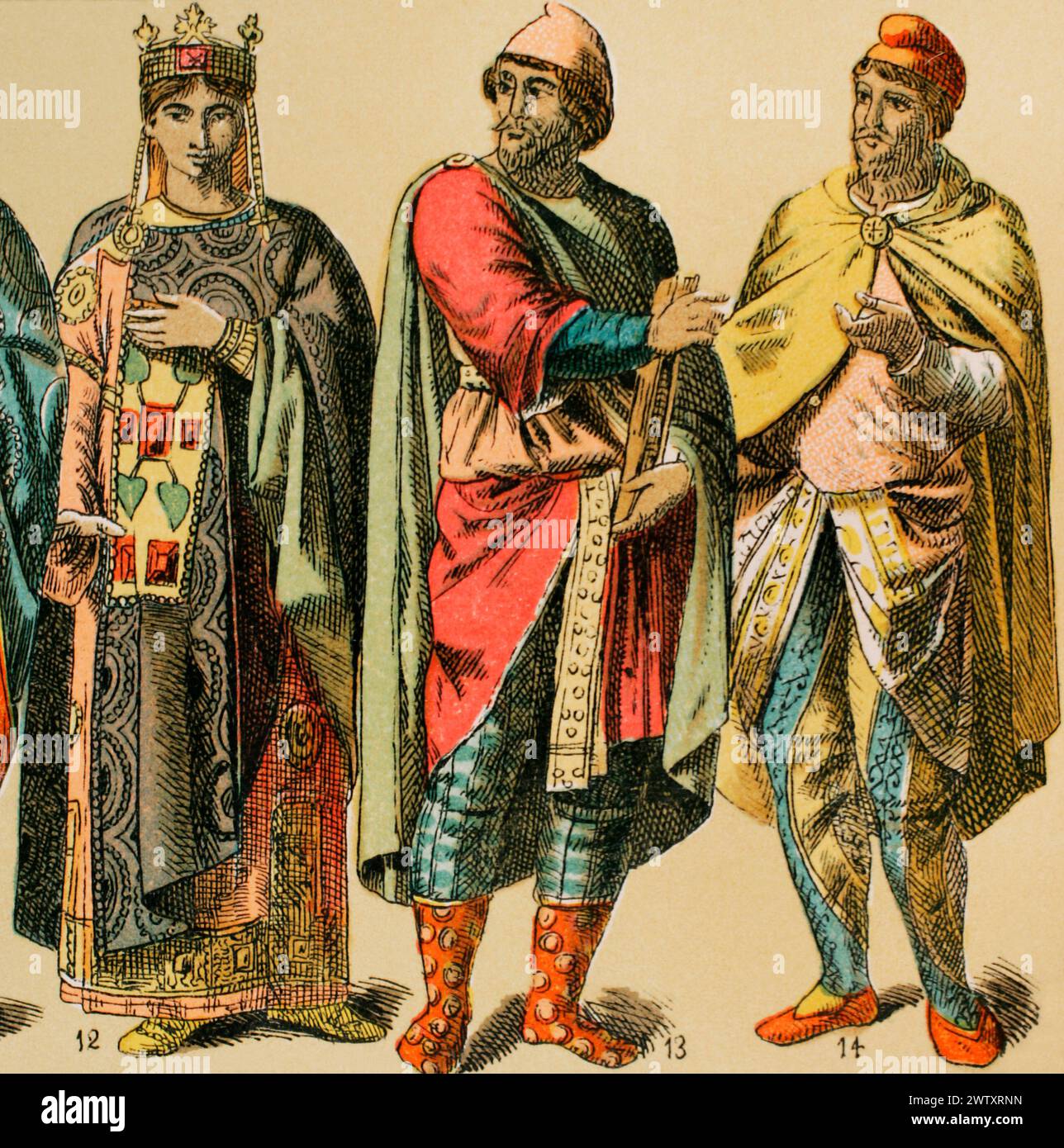 Medieval mens clothing hi-res stock photography and images - Alamy
