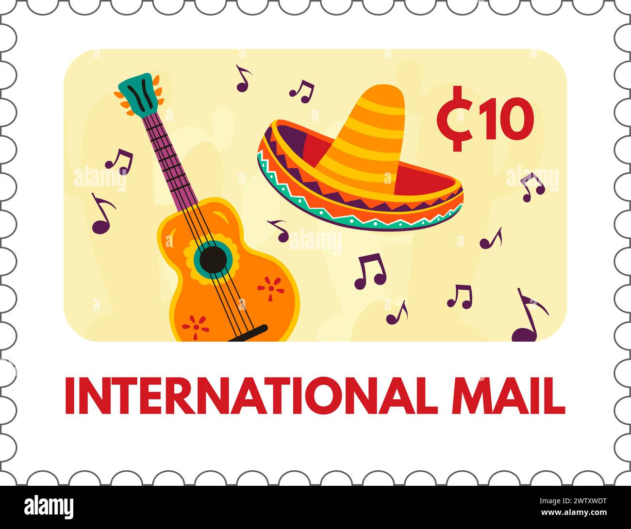Mexican mail Cut Out Stock Images & Pictures - Alamy