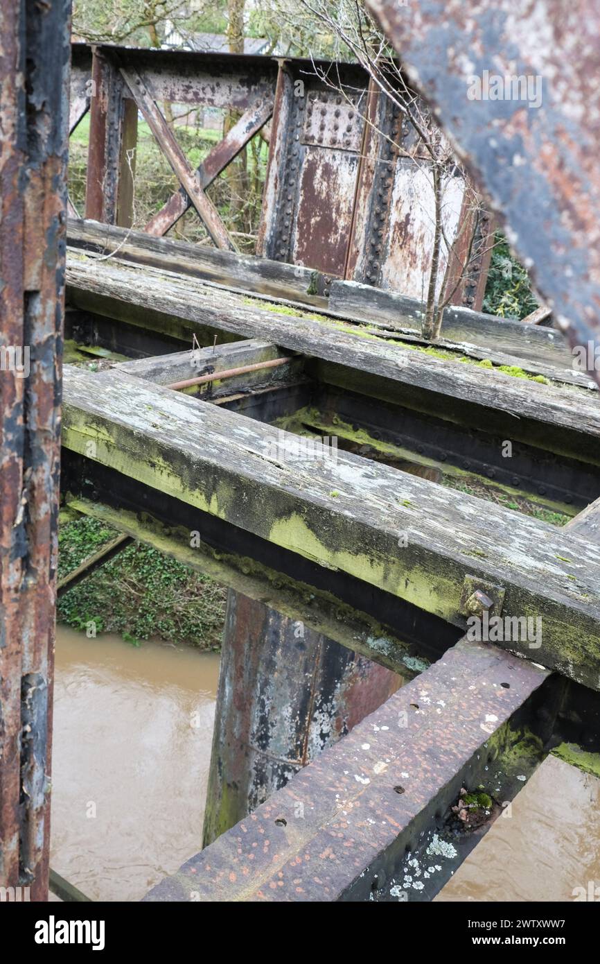 Around Redbrook a small village in the Wye Valley in Gloucestershire UK ...