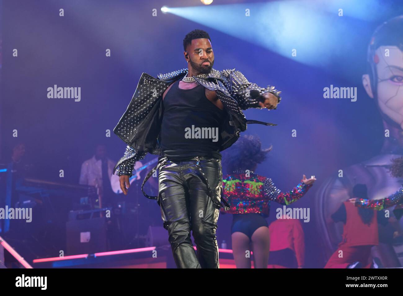 Jason Derulo - Nu King World Tour 2024 19.03.2024 Jason Derulo mit ...