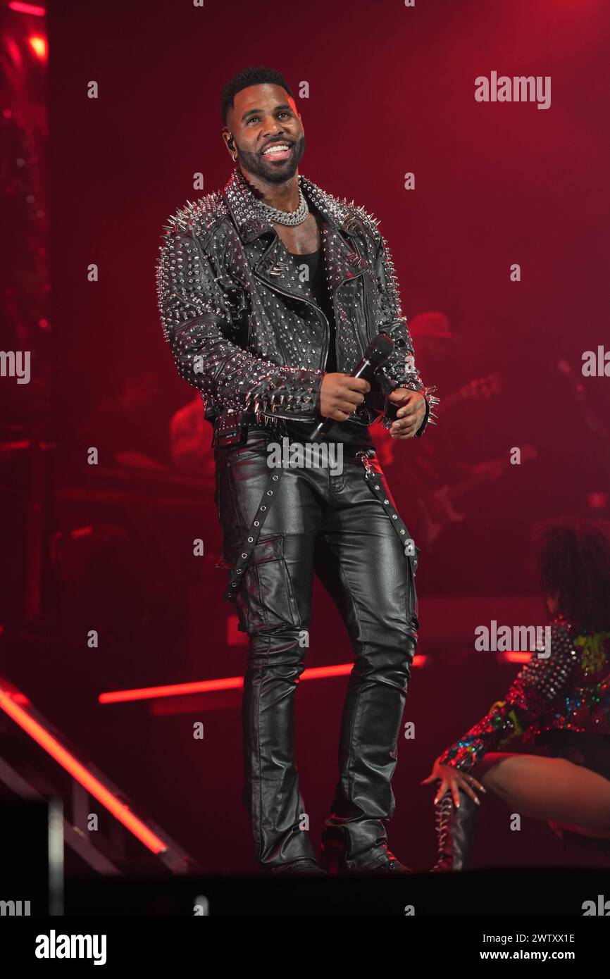 Jason Derulo - Nu King World Tour 2024 19.03.2024 Jason Derulo mit ...