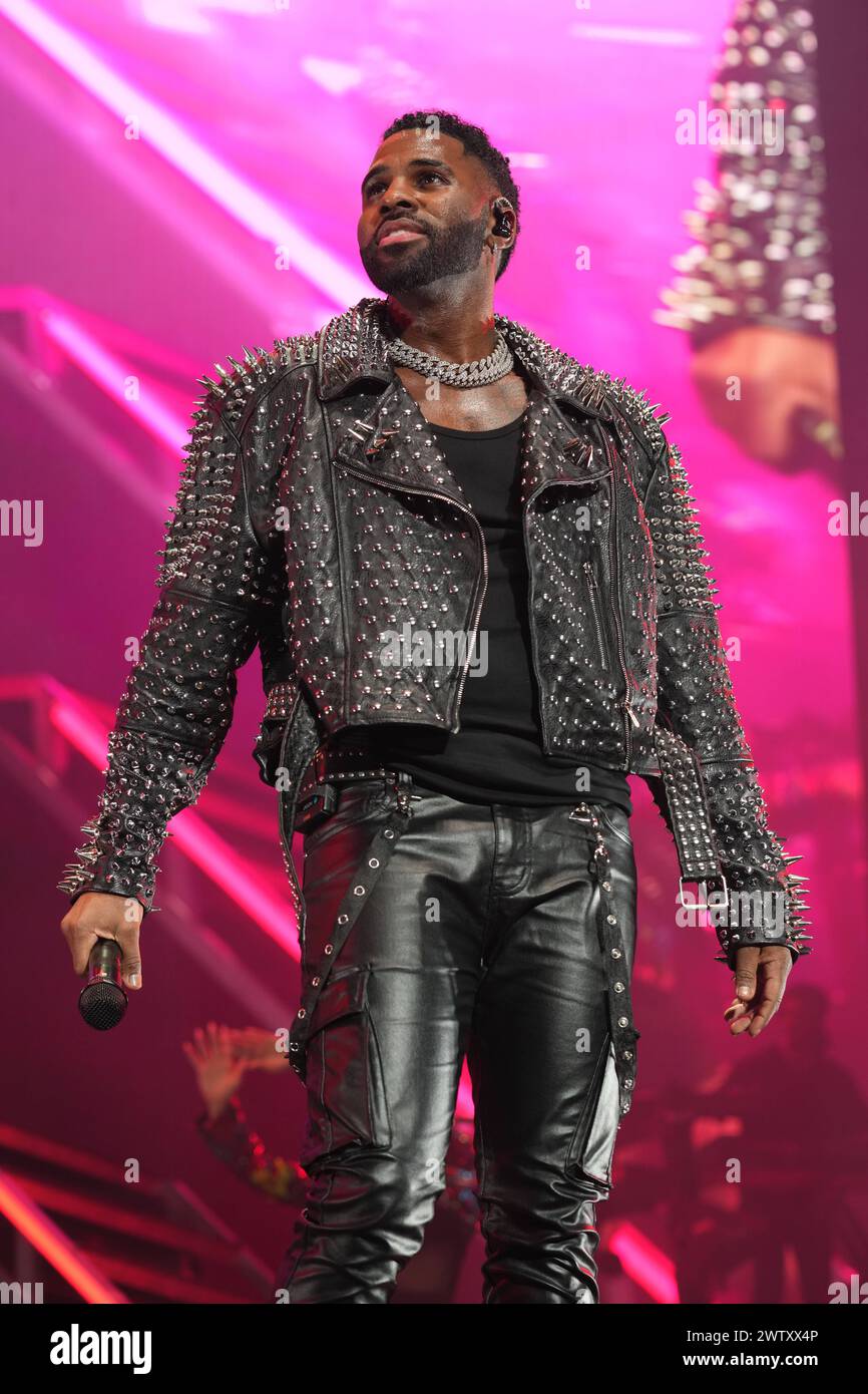 Jason Derulo - Nu King World Tour 2024 19.03.2024 Jason Derulo mit ...