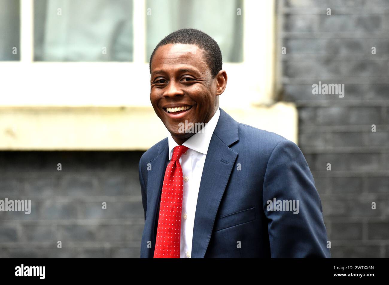 London, UK. 20th Mar, 2024. Bim Afolami MP for Hitchin and Harpenden ...