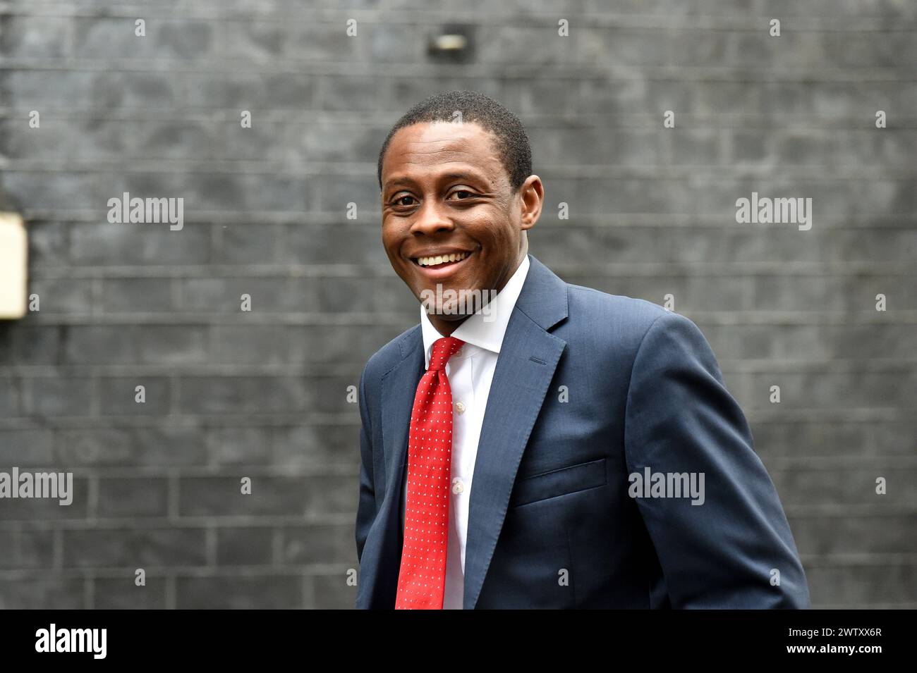 London, UK. 20th Mar, 2024. Bim Afolami MP for Hitchin and Harpenden ...