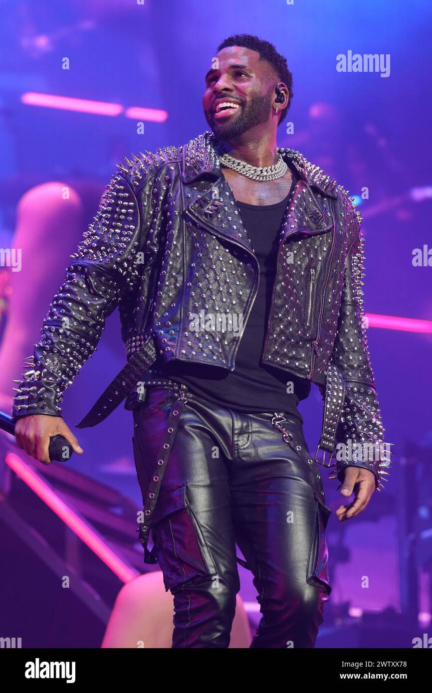 Jason Derulo - Nu King World Tour 2024 19.03.2024 Jason Derulo mit ...