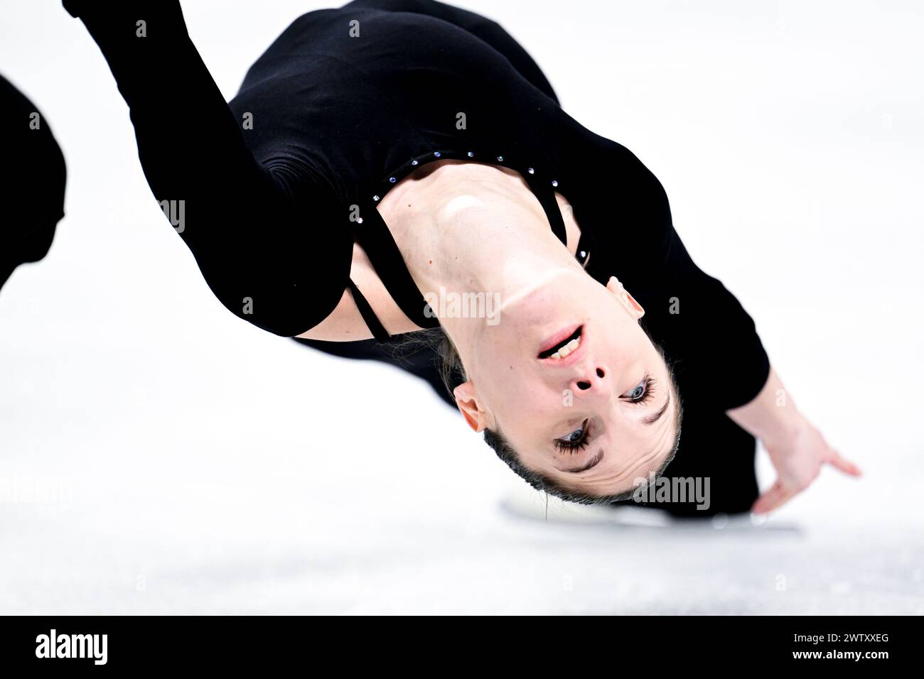Federica SIMIOLI & Alessandro ZARBO (CZE), during Pairs Practice, at ...