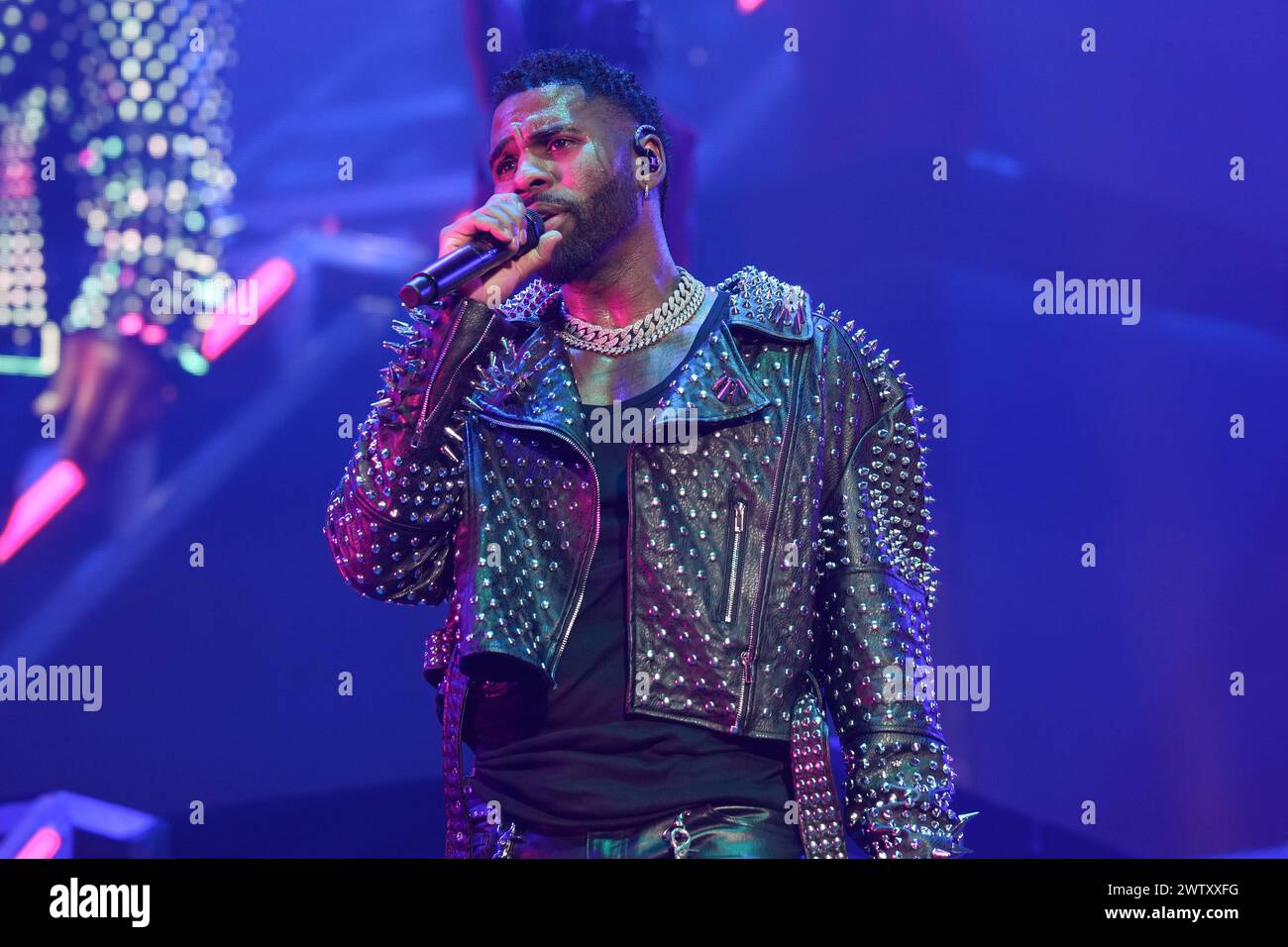 Jason Derulo - Nu King World Tour 2024 19.03.2024 Jason Derulo mit ...