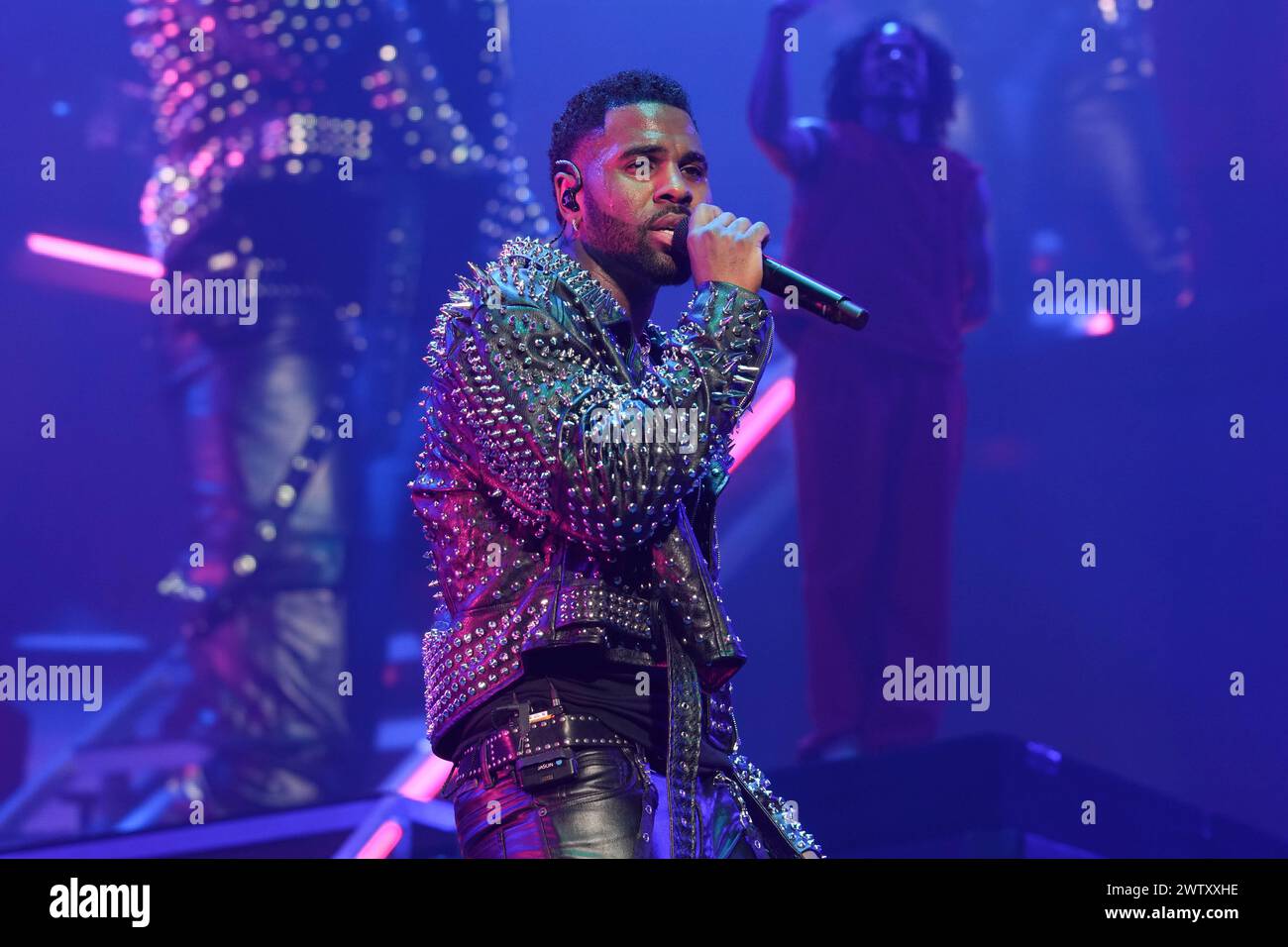 Jason Derulo - Nu King World Tour 2024 19.03.2024 Jason Derulo mit ...