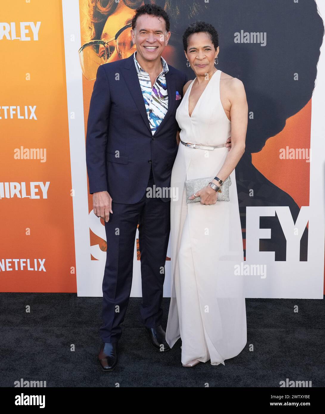 Los Angeles, USA. 19th Mar, 2024. (L-R) Brian Stokes Mitchell and ...