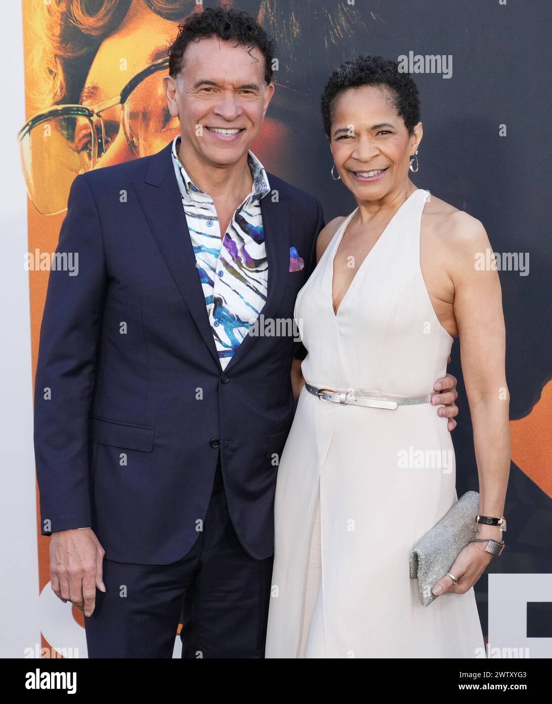 Los Angeles, USA. 19th Mar, 2024. (L-R) Brian Stokes Mitchell and ...