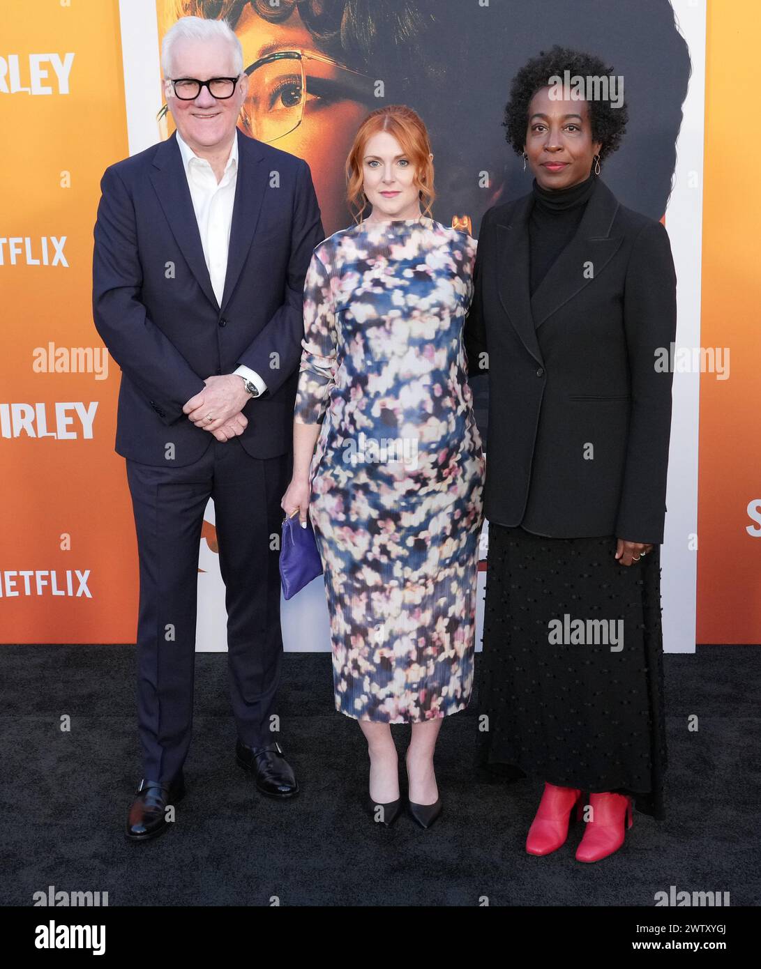 Los Angeles, USA. 19th Mar, 2024. (L-R) David Linde, Elizabeth Haggard ...