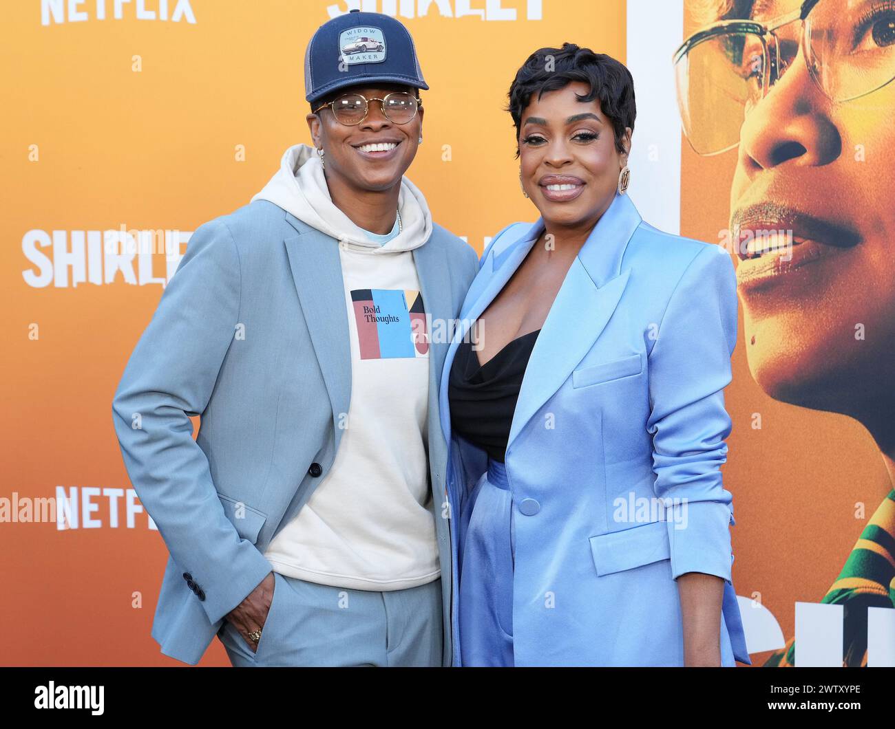 (L-R) Jessica Betts and Niecy Nash-Betts at the Netflix's SHIRLEY Los ...