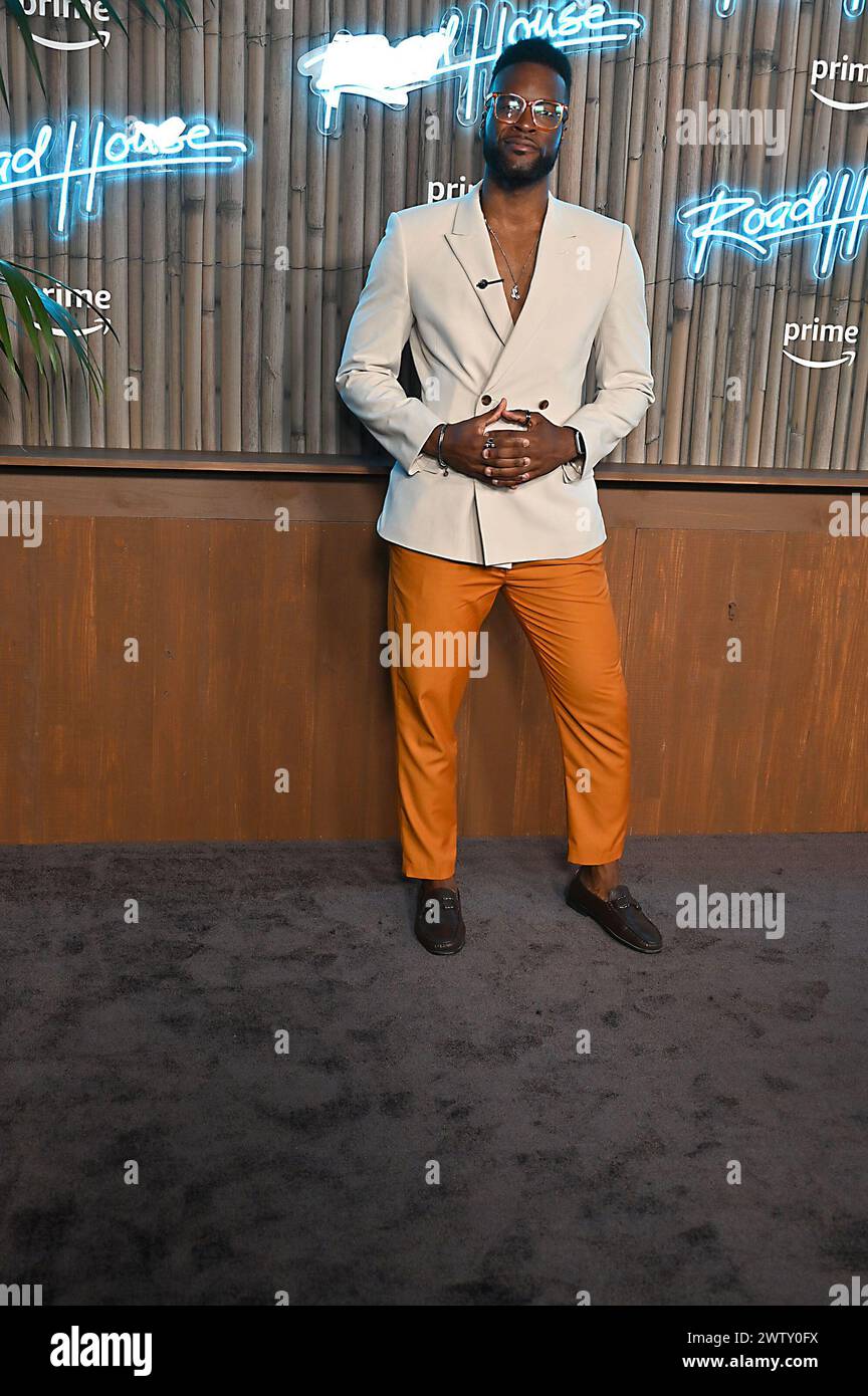 Dimitri Beauchamp attends the New York Premiere of "Roadhouse" at Jazz ...