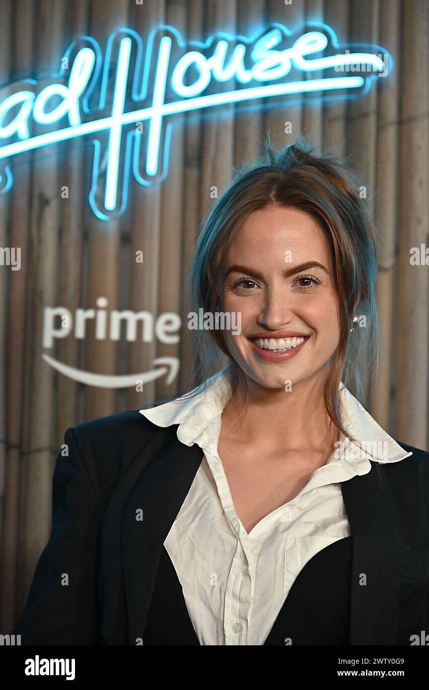 New York, New York on March 19, 2024. Haley Kalil attends the New York ...