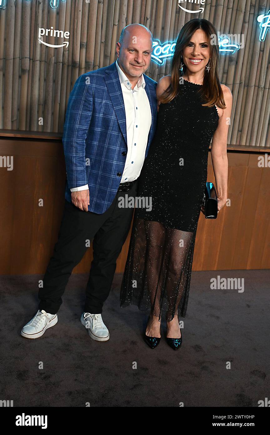 New York, New York on March 19, 2024. Jeff Fessler and Jennifer Fessler ...