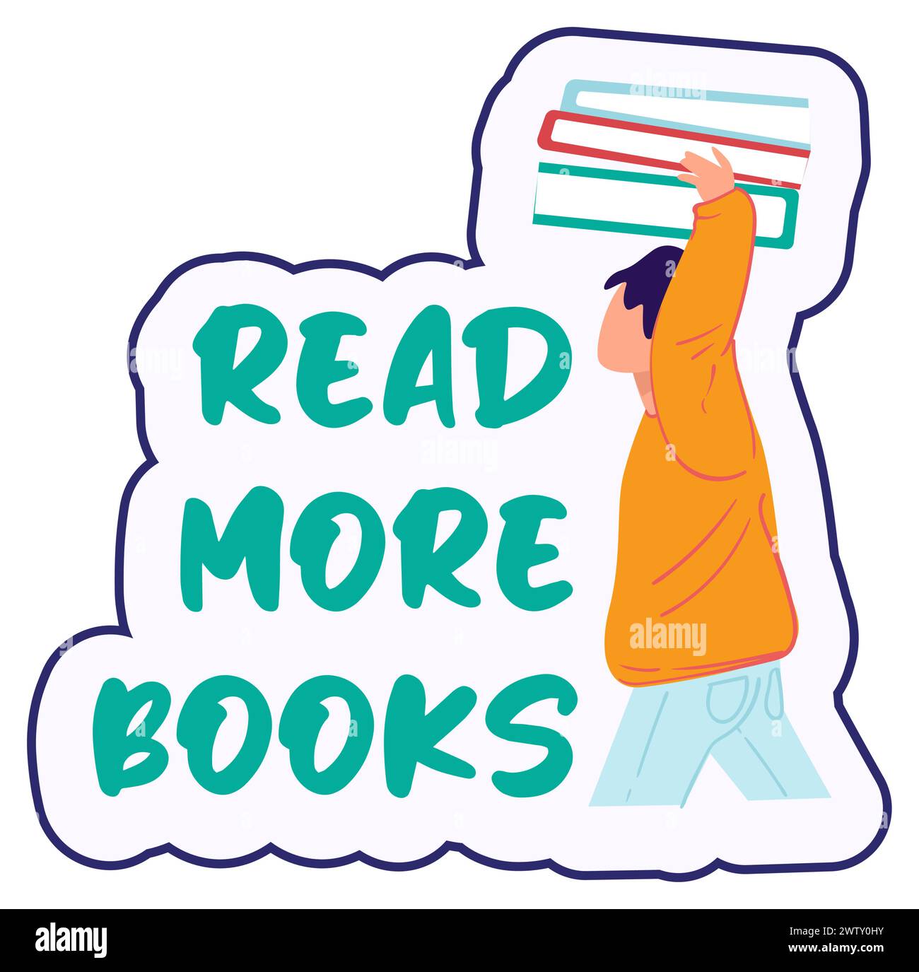 Motivational reading Cut Out Stock Images & Pictures - Alamy