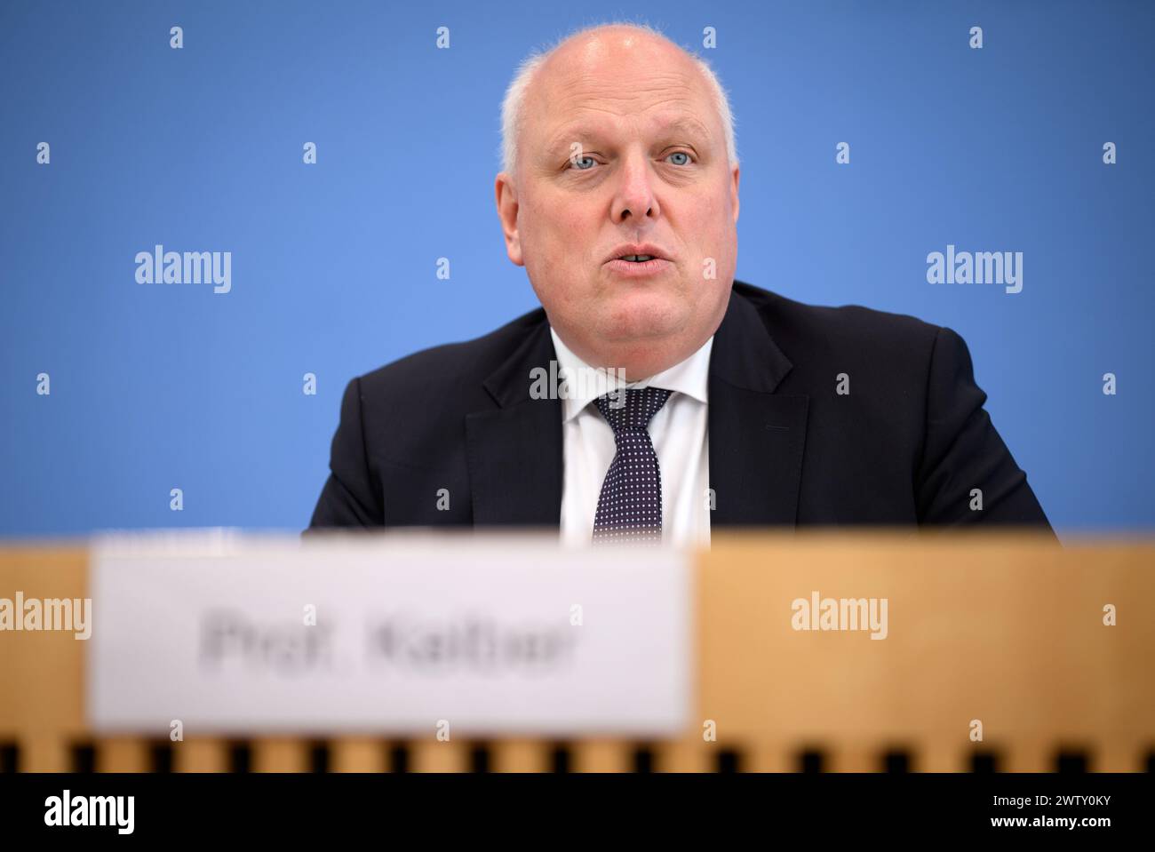 20 March 2024, Berlin: Ulrich Kelber (SPD), Federal Commissioner for ...