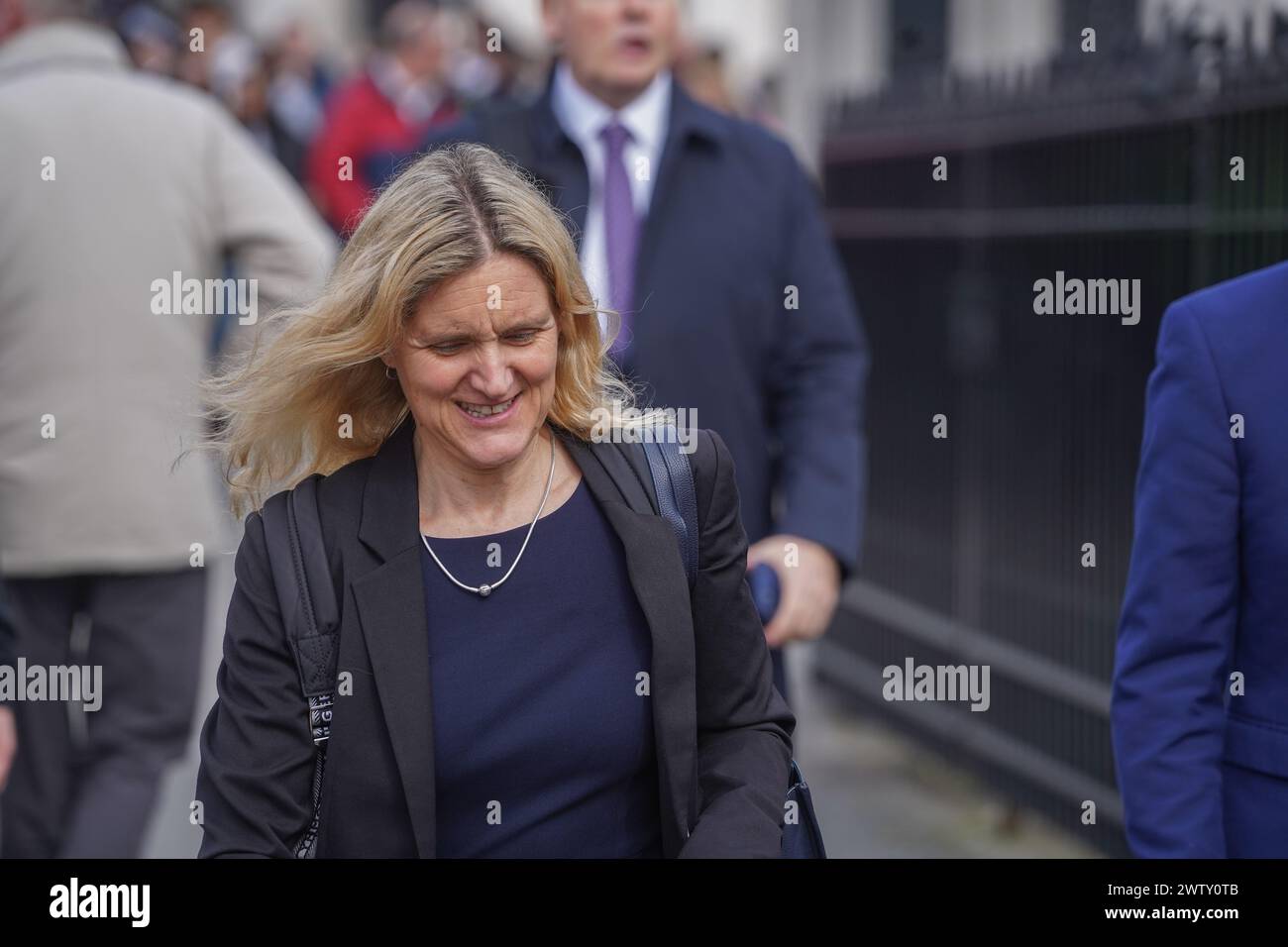 London, UK 20 March March 2024 Kim Leadbeater, Labour MP for Batley and Spen and sister of Jo ...