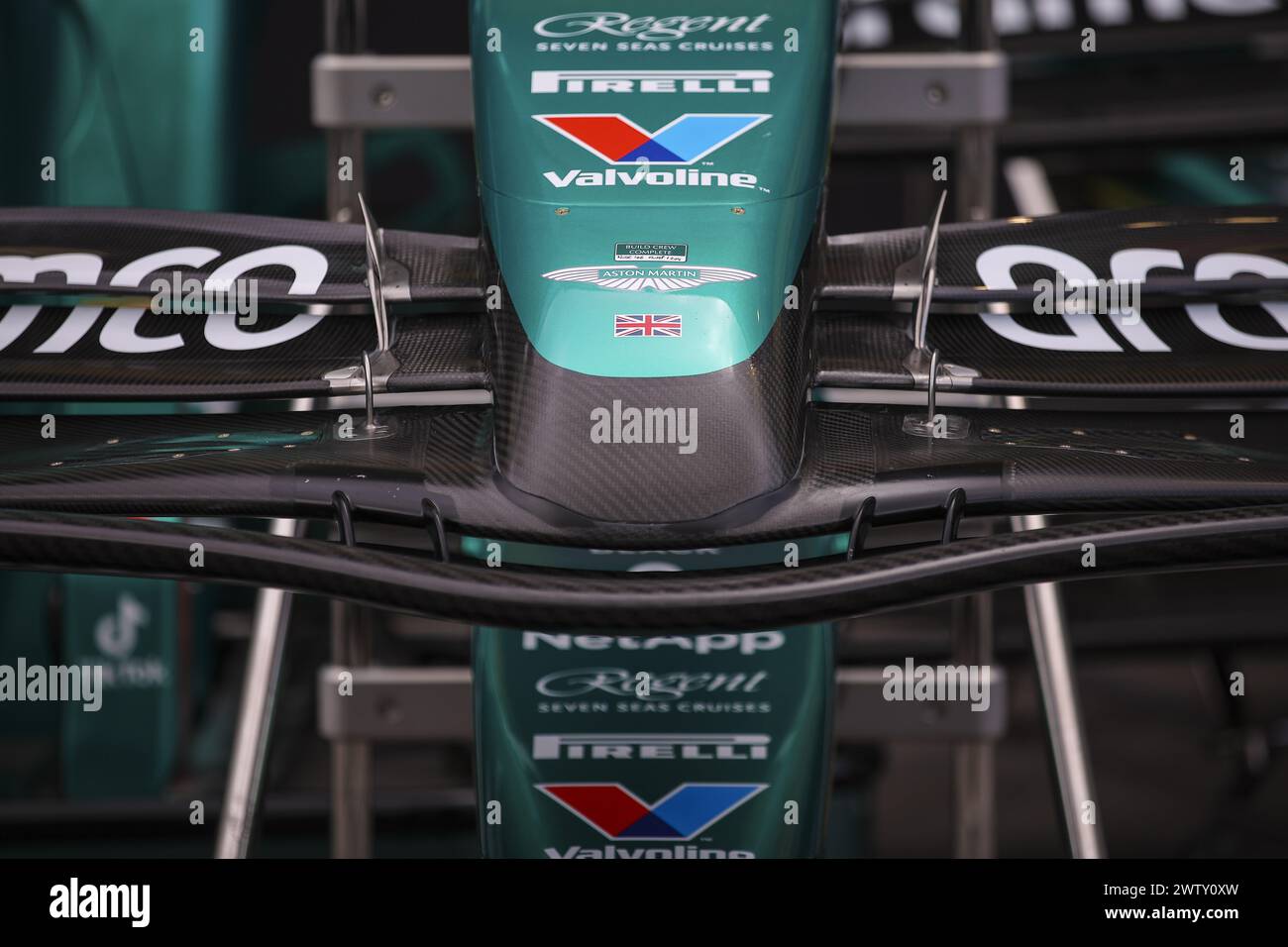 Aston Martin F1 Team AMR23 aerodynamic detail during the Formula 1 ...