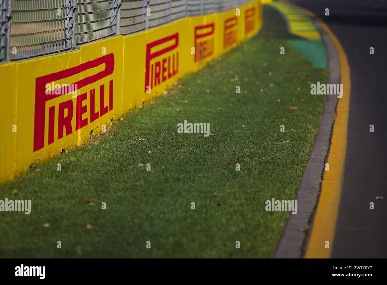 Pirelli wall during the Formula 1 Rolex Australian Grand Prix 2024, 3rd ...