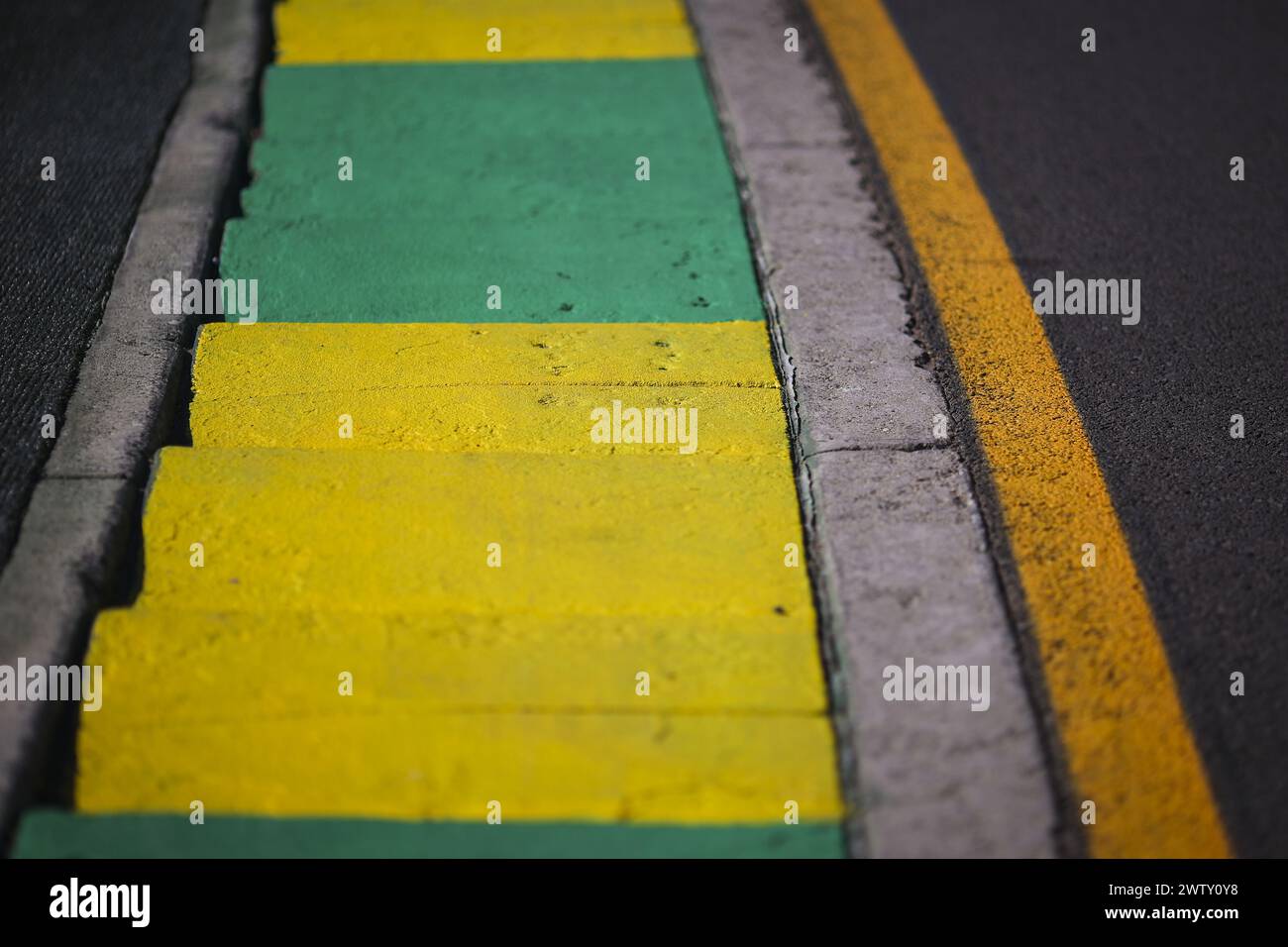 Kerb detail during the Formula 1 Rolex Australian Grand Prix 2024, 3rd ...
