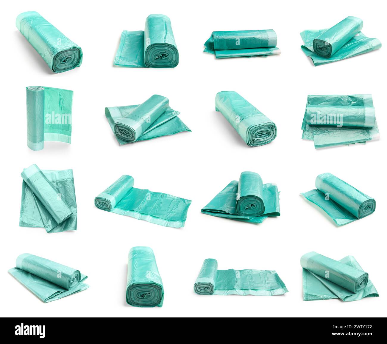 Set trash garbage bags hi-res stock photography and images - Alamy