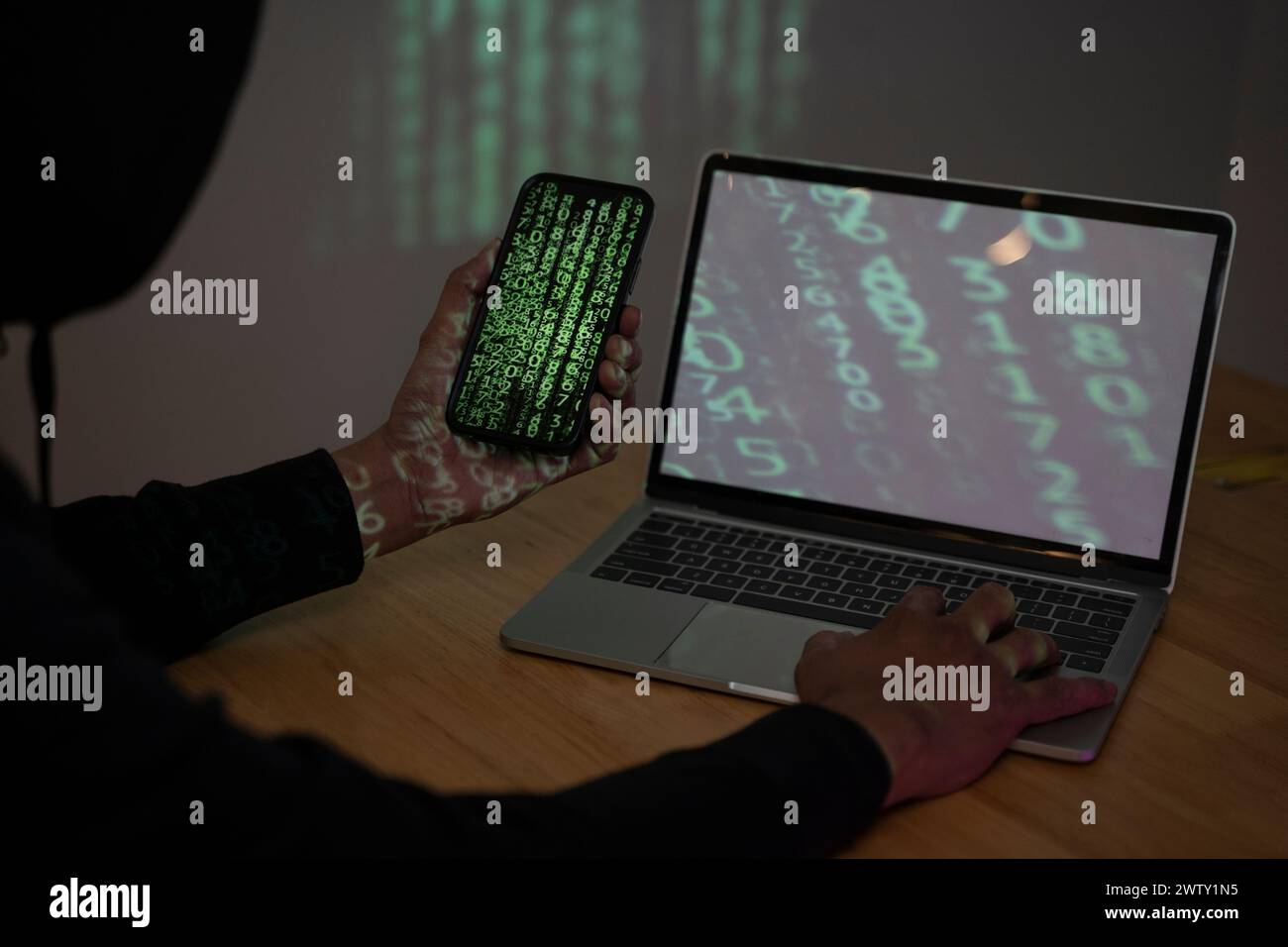 Payments System Hacking. Online Credit Cards Payment Security Concept ...